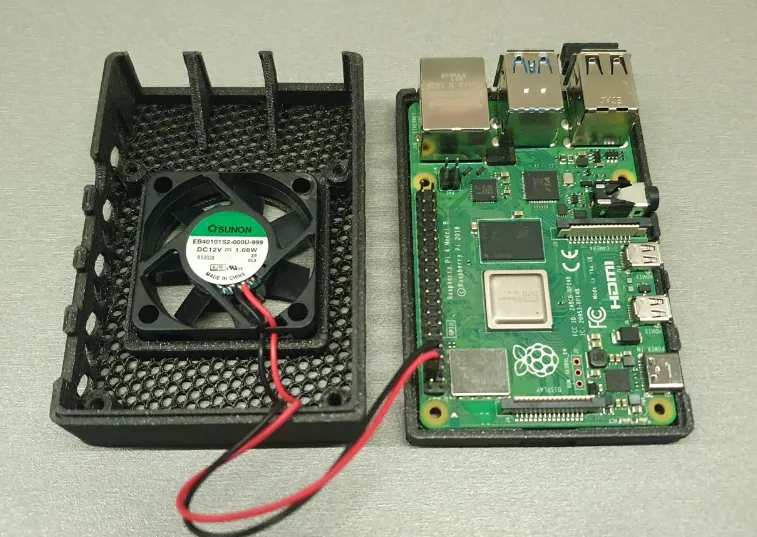 Raspberry Pi 4 case - fan by KarolinaKrejci - MakerWorld