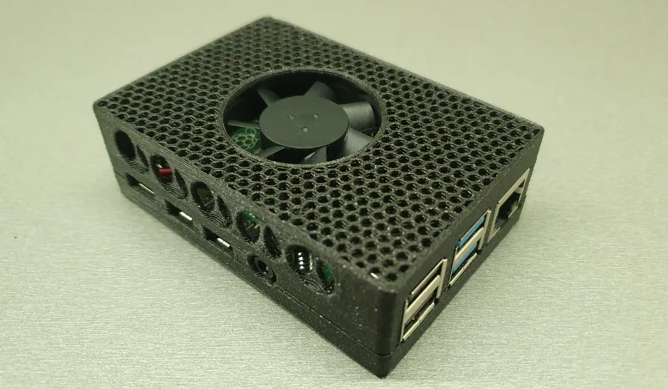 Raspberry Pi 4 case - fan by KarolinaKrejci - MakerWorld