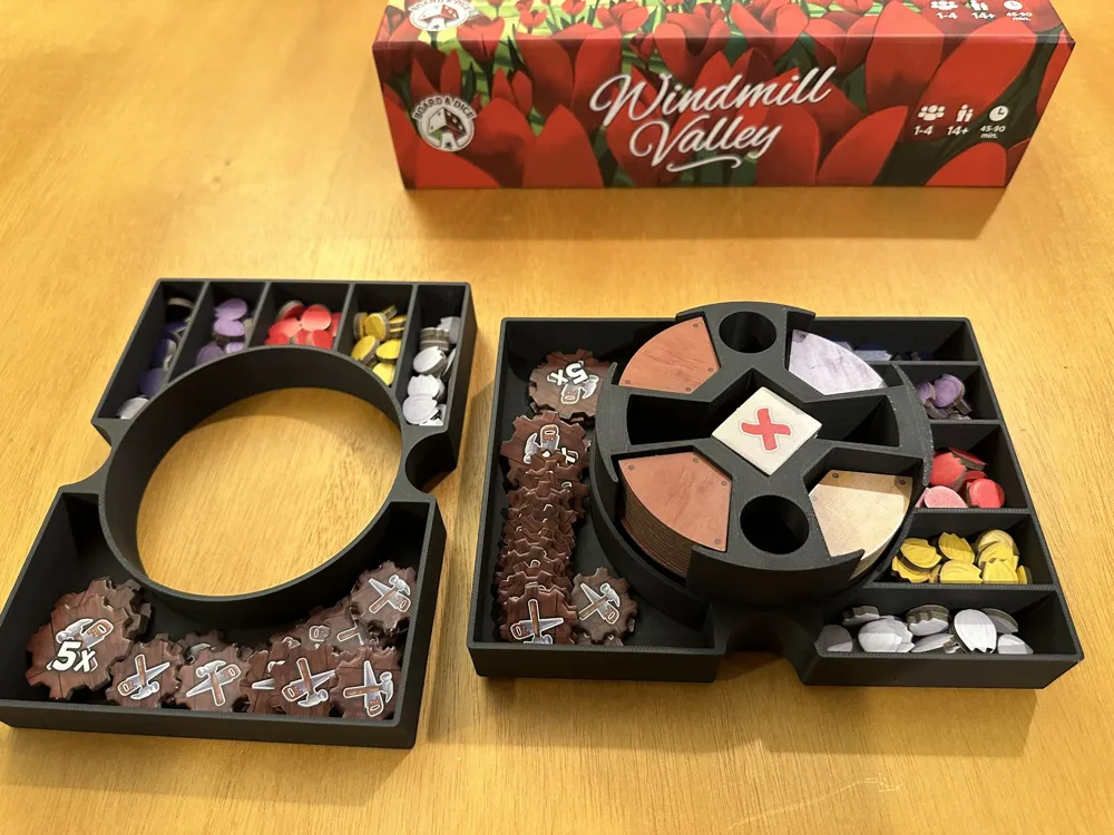 Windmill Valley insert by Hextra MakerWorld: Download Free 3D Models