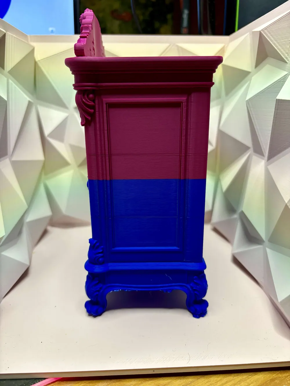 Royal Baroque Cabinet - Free 3D Print Model - MakerWorld