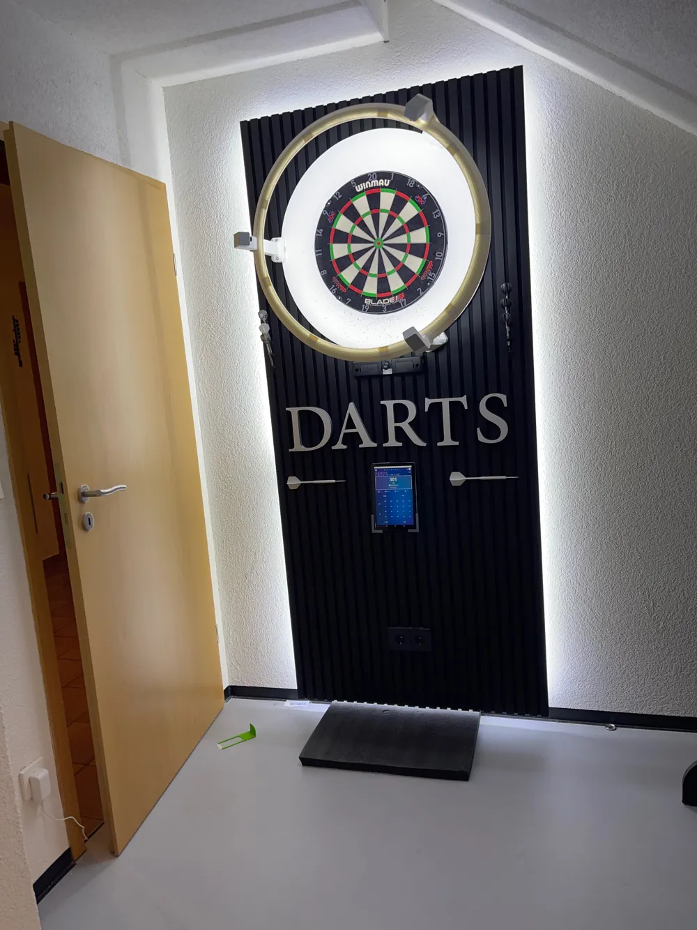 DARTS Wall Decor – 3D Lettering Wall Art - Free 3D Print Model - MakerWorld