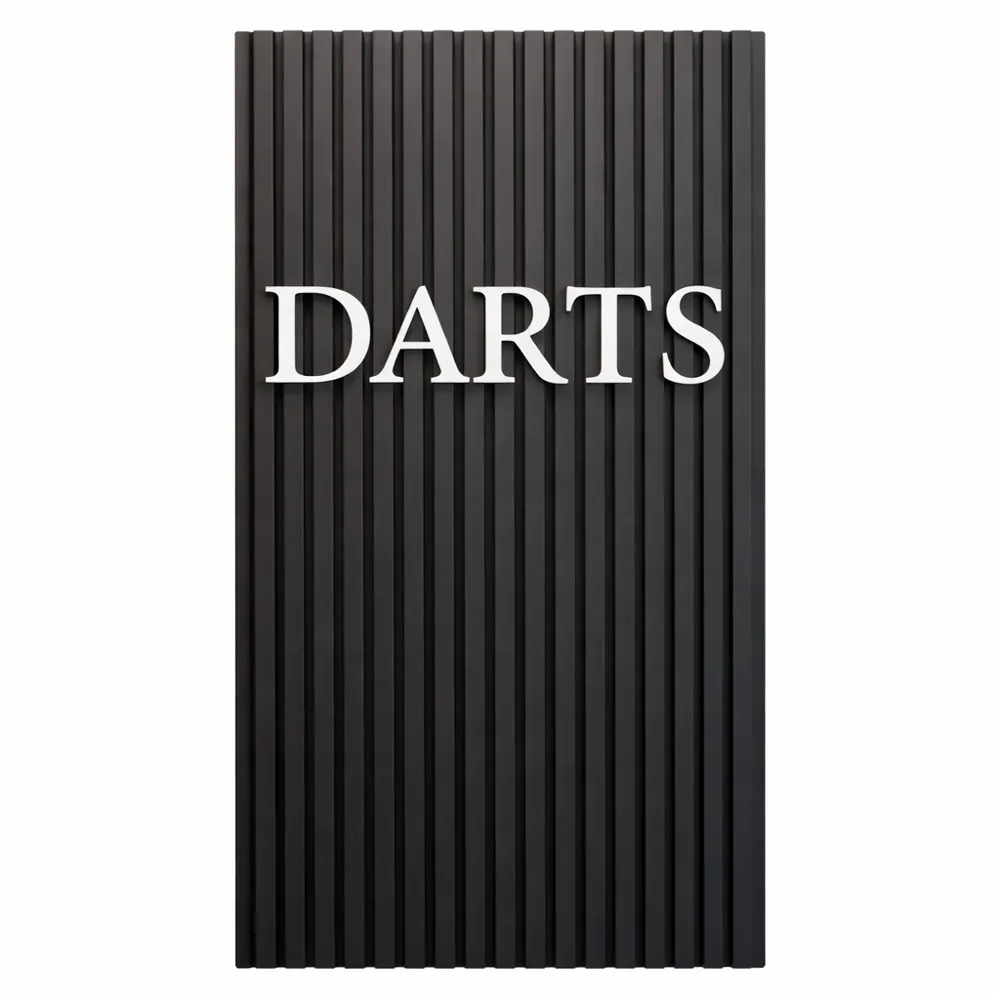 DARTS Wall Decor – 3D Lettering Wall Art - Free 3D Print Model - MakerWorld