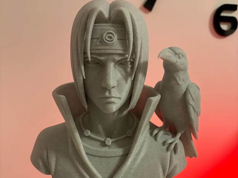 Itachi Uchiha Bust - of the Uchiha Clan - Free 3D Print Model - MakerWorld