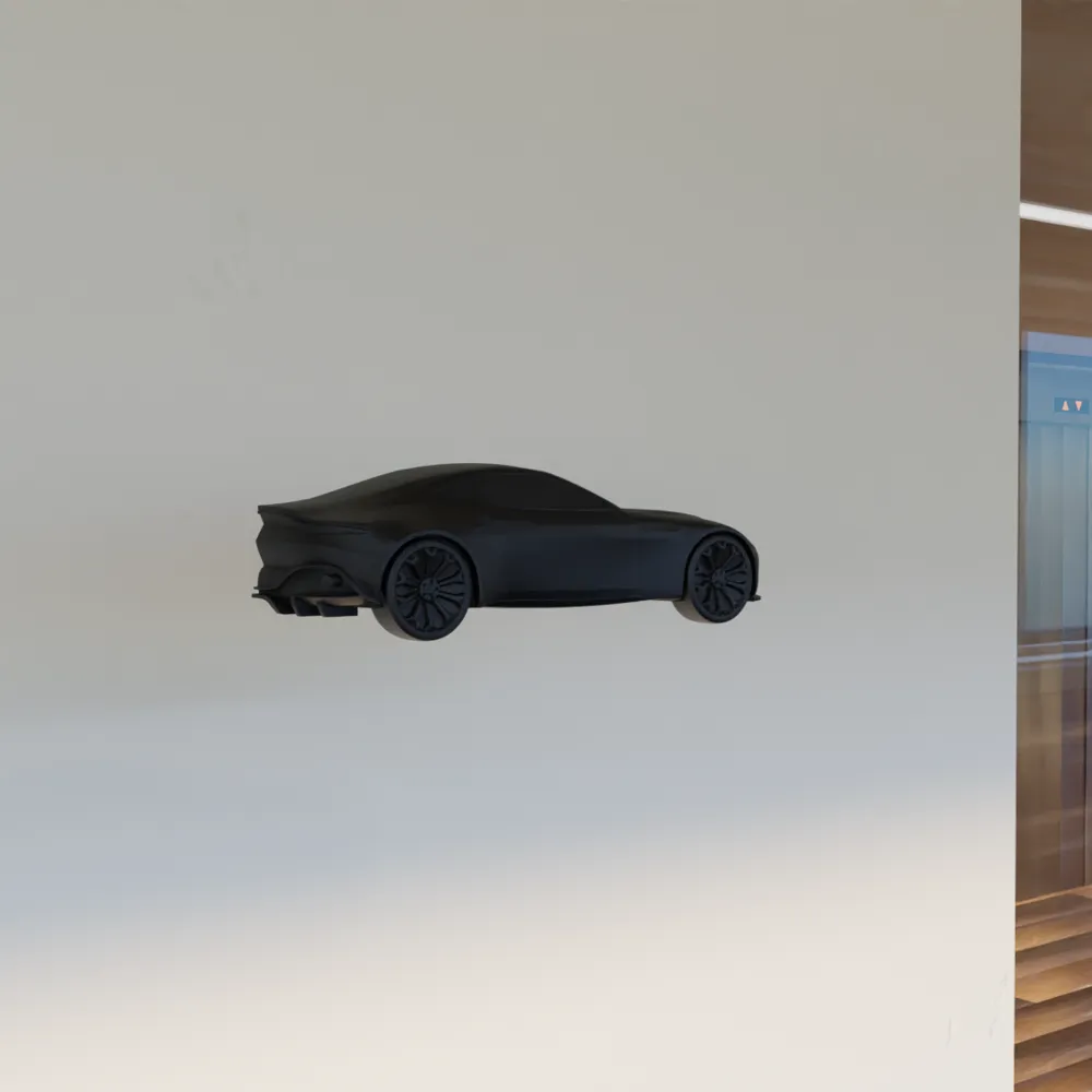 Aston Martin Vantage Wall Art - Side View - Free 3D Print Model ...