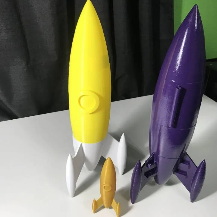 Model Rocket by BinaryNightowl - MakerWorld