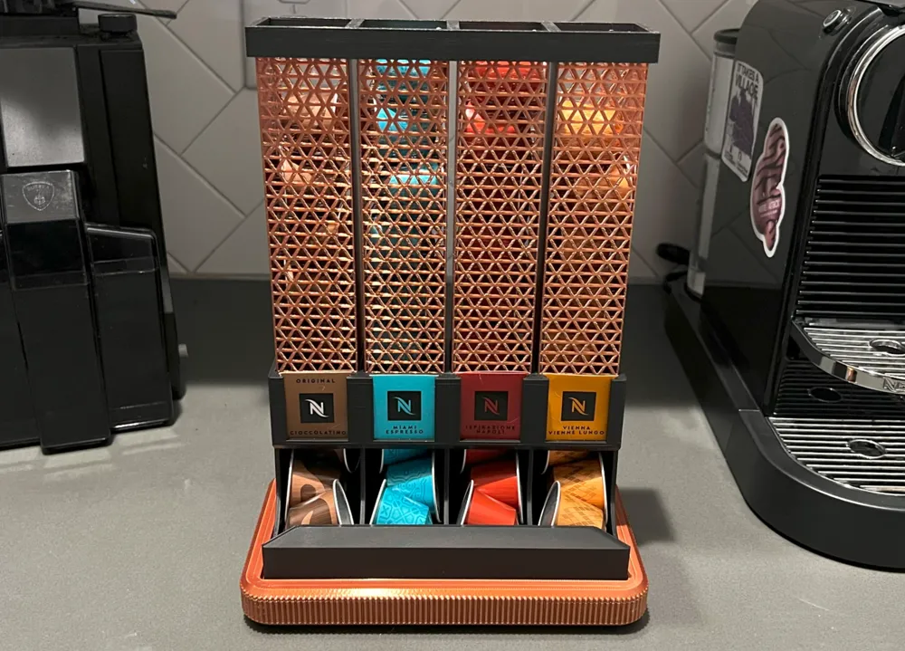 Nespresso Sleeves for Foxwood's Pod Dispenser by daevee - MakerWorld