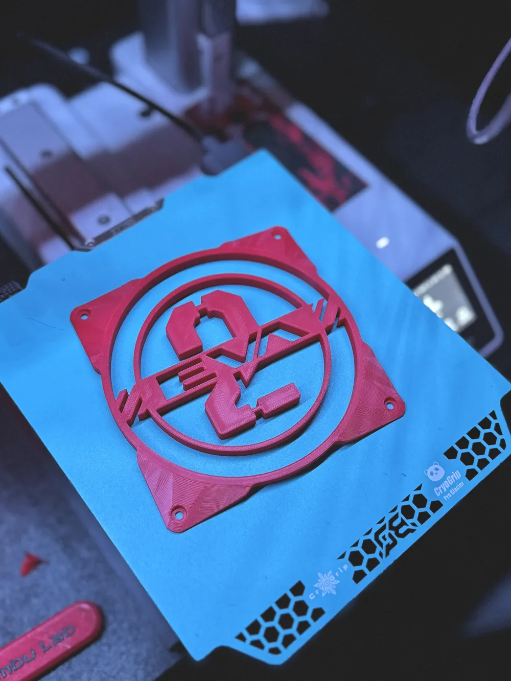 Evangelion Eva 01 & Eva 02 Pc Fan Grill Covers - Free 3D Print Model ...