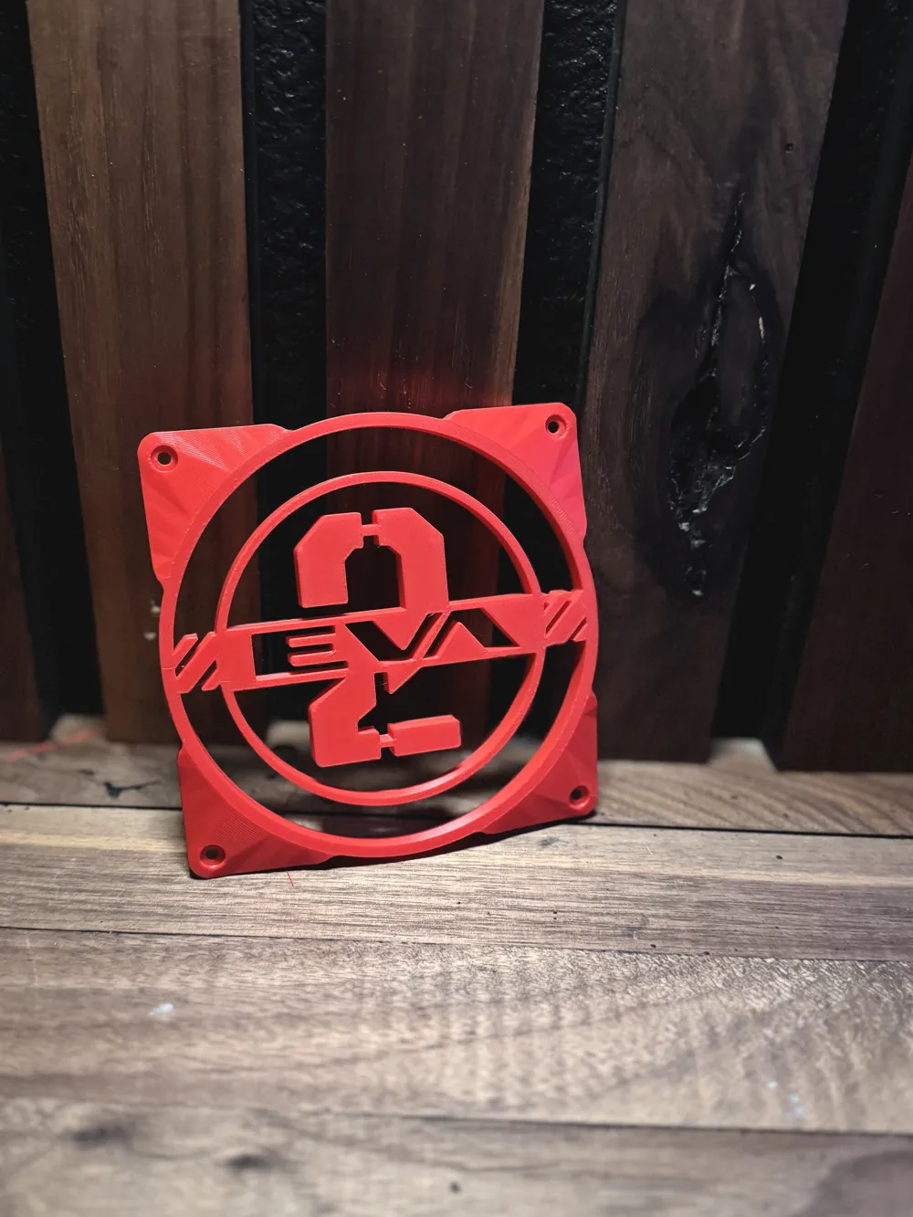 Evangelion Eva 01 & Eva 02 Pc Fan Grill Covers - Free 3D Print Model ...