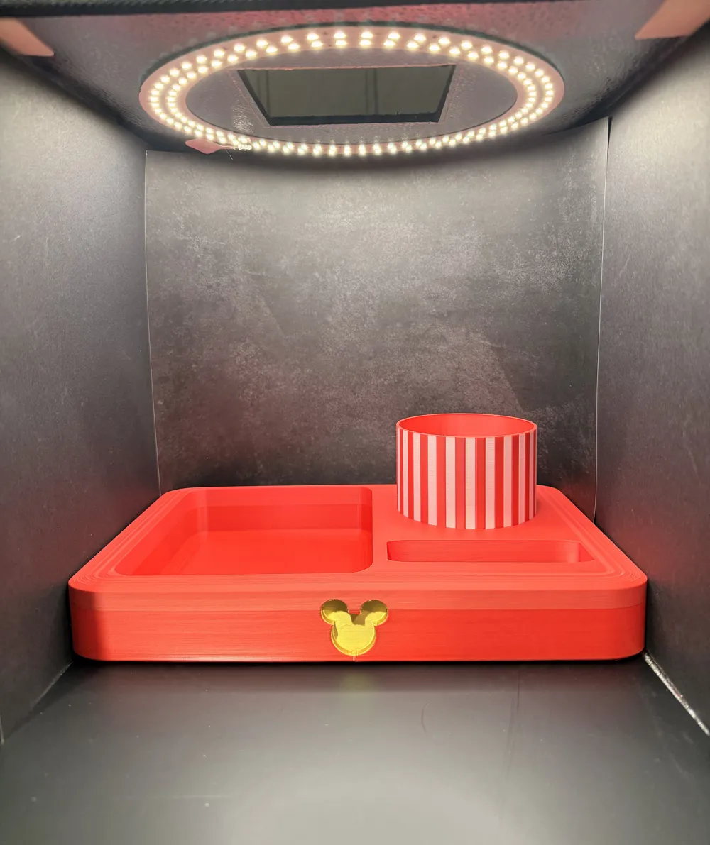 Mickey Movie Snack Tray - Free 3D Print Model - MakerWorld