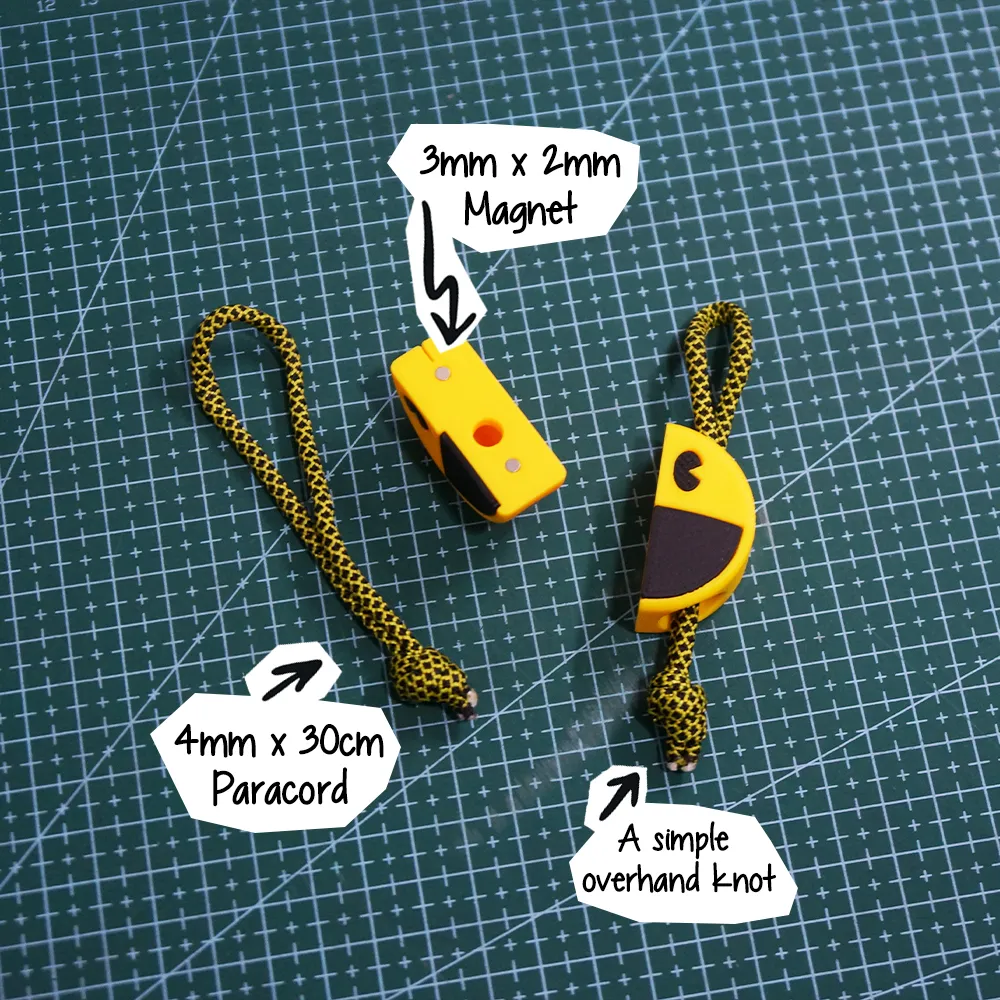 Zipper Pull - Pac Man Series (Pac Man) by Whadup - MakerWorld
