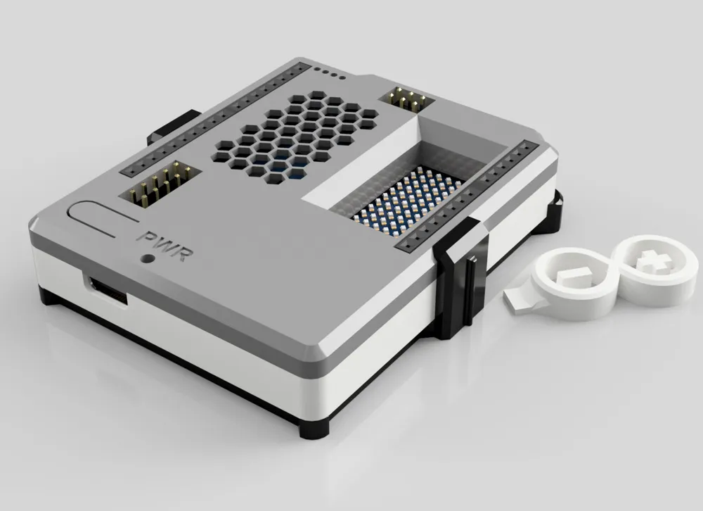 Arduino Uno Q Case Kit - Snap-fit - Wall Mount - Free 3D Print Model ...