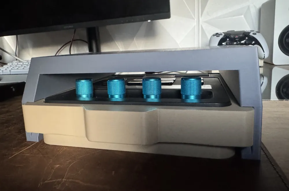 Stream Deck + Under Desk Mount Sliding Remixed by Jimmer MakerWorld ...