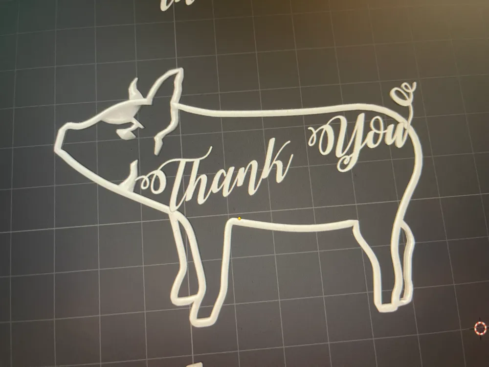 Thank You Pig by fabianluna55 - MakerWorld