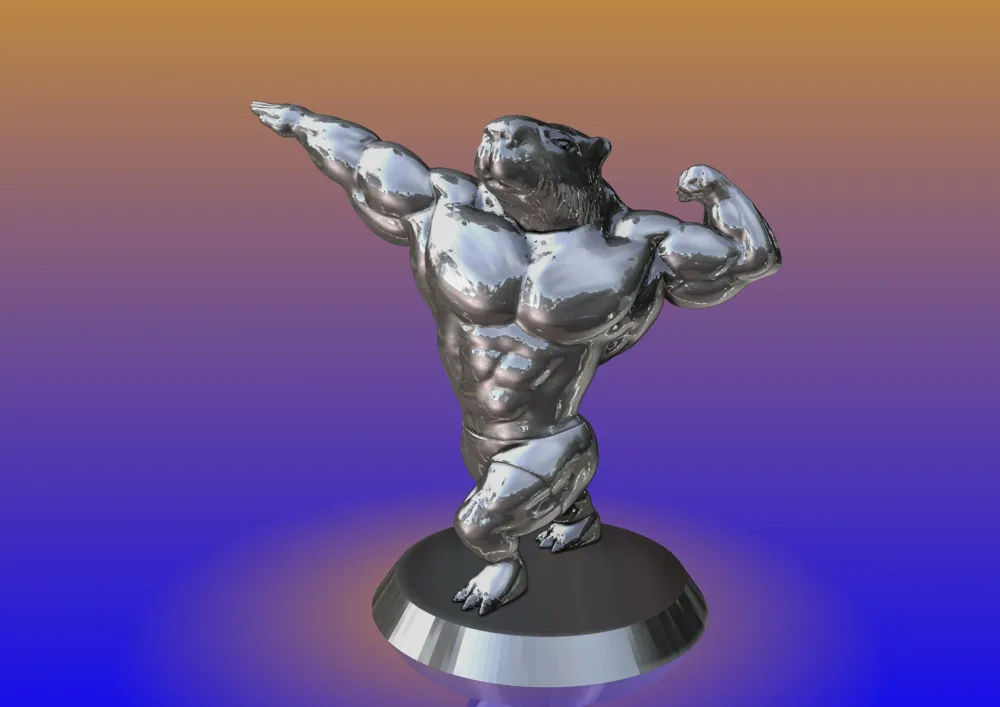 CHIGUIRE MAMADO - CAPIBARA MUSCULOSO by 3DXAV - MakerWorld