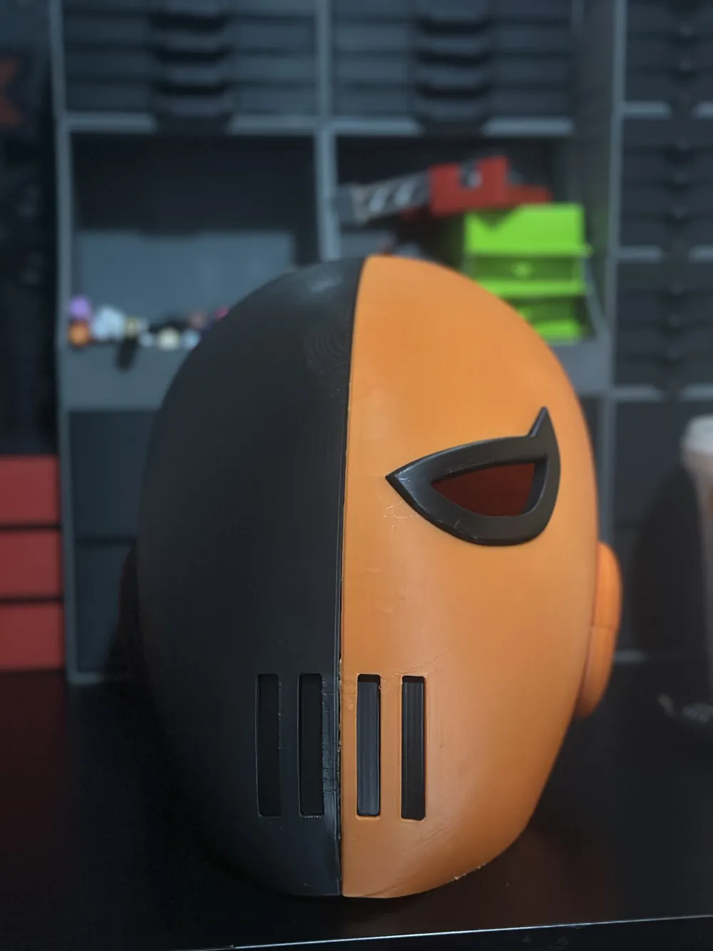 DC Teen Titans Deathstroke Helmet Cosplay Prop - Free 3D Print Model ...