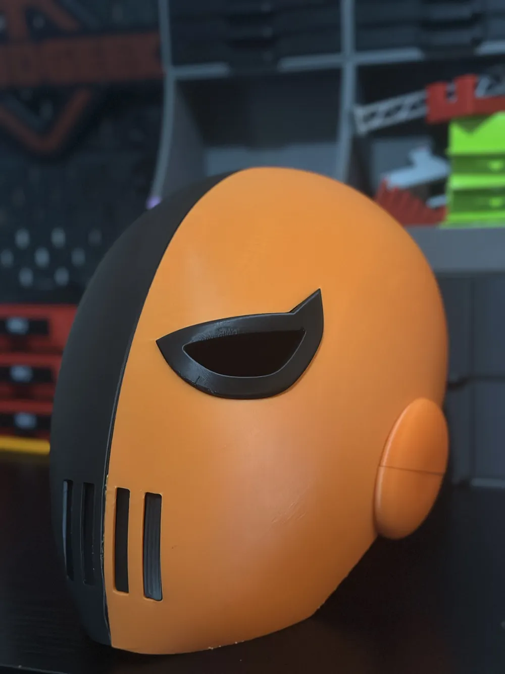 DC Teen Titans Deathstroke Helmet Cosplay Prop - Free 3D Print Model ...