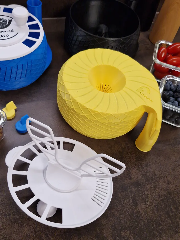 HydroBowl Fruit Rice Vegetable washer Ricewash3000 - Free 3D Print ...