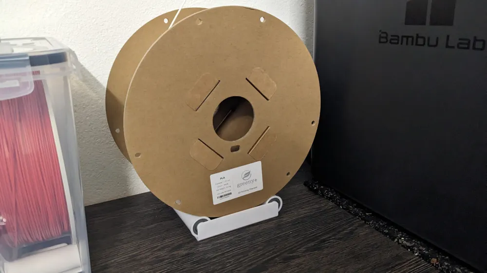 110mm Spool Holder ( based on DynaDryBox) by Dynarun - MakerWorld