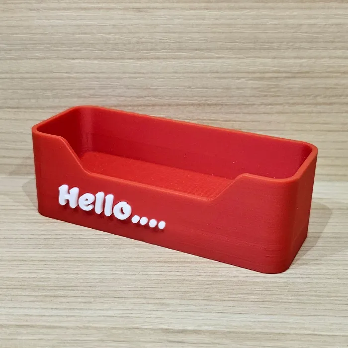 Business Card Holder / Name Card Box by Flexi 3D MakerWorld: Download ...