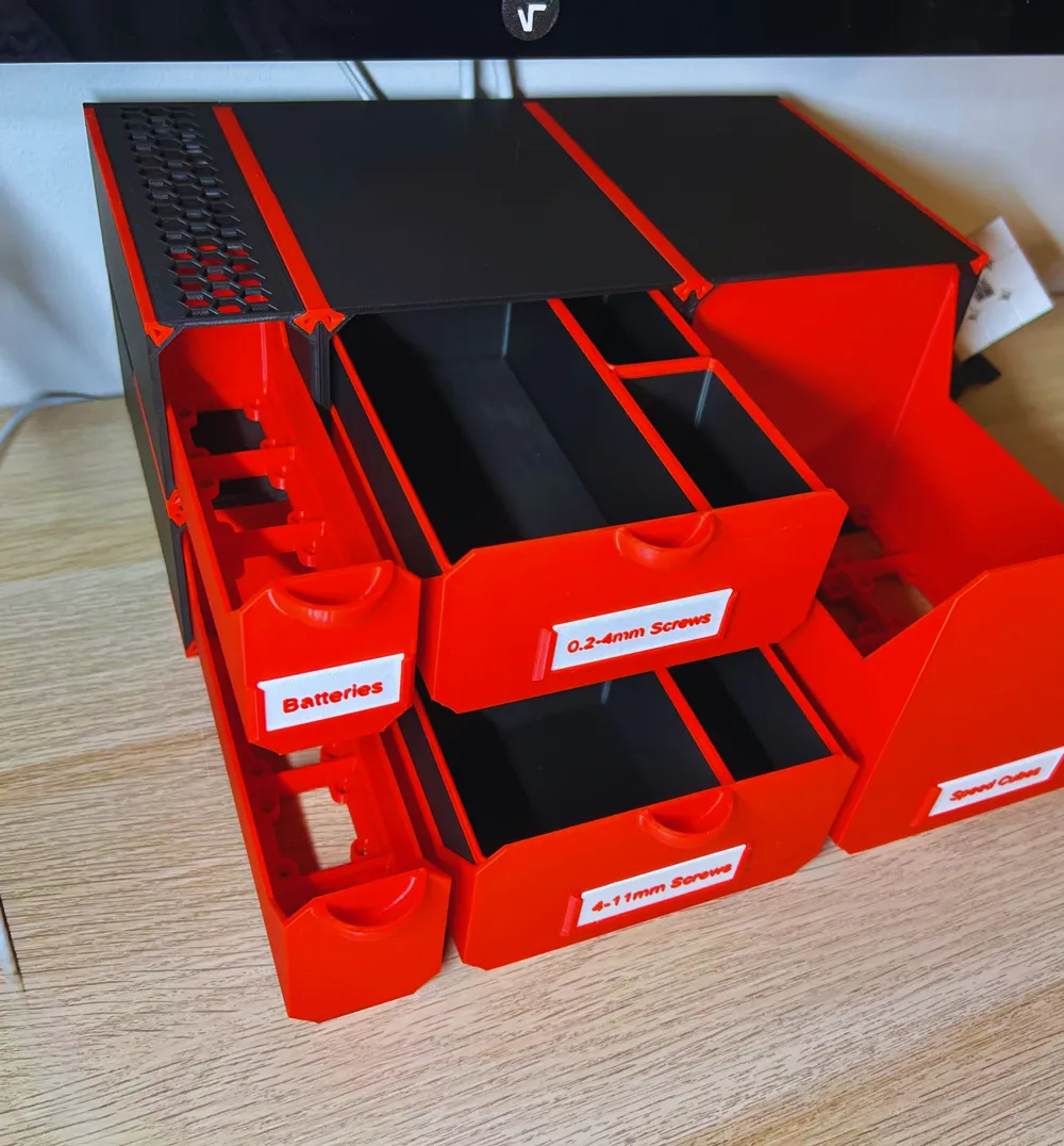 Customizable Modular Gridfinity Drawer Remixed by j.fuchs MakerWorld ...