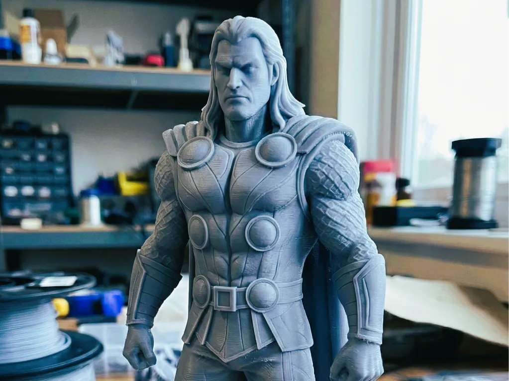 Ultimate Thor: Heroic Pose Edition - Free 3D Print Model - MakerWorld