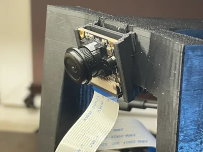 Raspberry Pi RPi camera holder adapter donkey car by murek - MakerWorld