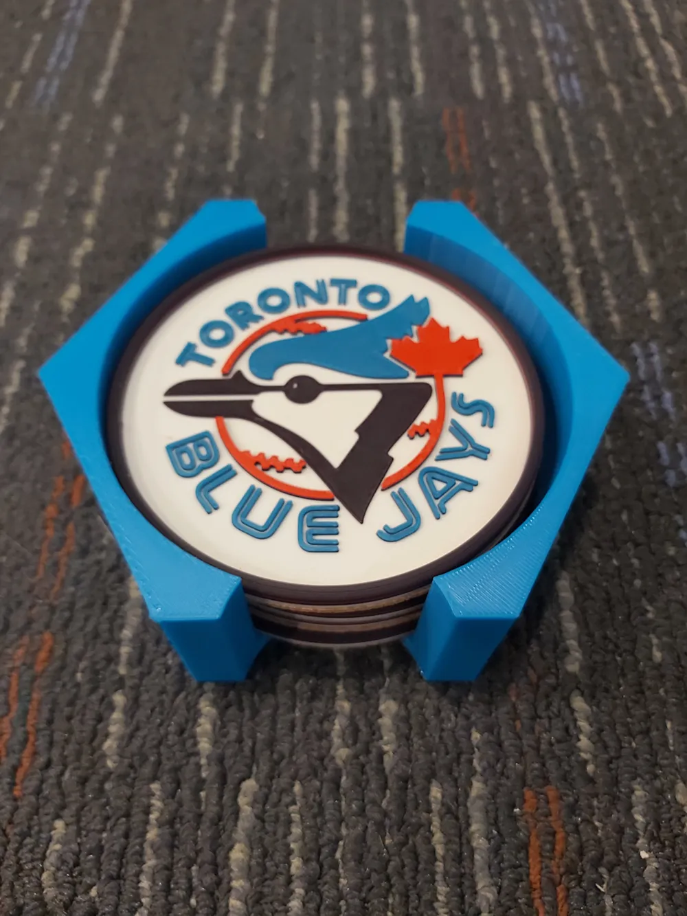 Toronto Blue Jays Coaster Set by Ritz MakerWorld: Download Free 3D Models