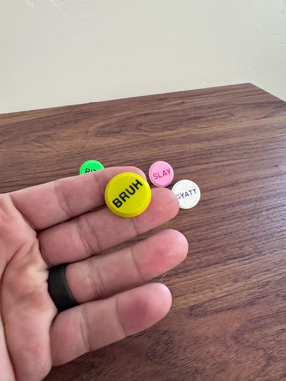 Golf Ball Markers (Brain Rot) by Pete’s Prints 3D MakerWorld: Download ...