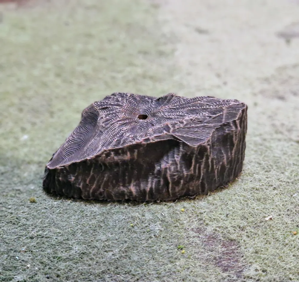 Tree base/rock terrain for wargames, MESBG, Warhammer by PawelP ...