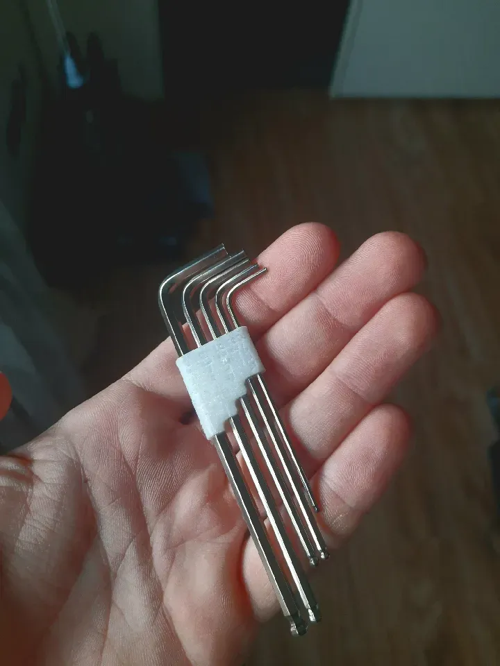 Allen keys organizer by Nicco - MakerWorld