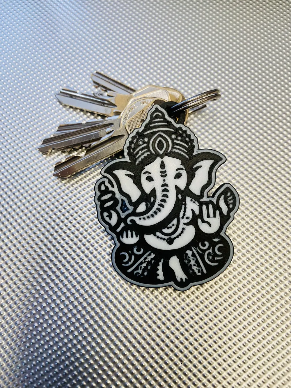 Ganesh keychain by GAF 3D MakerWorld: Download Free 3D Models