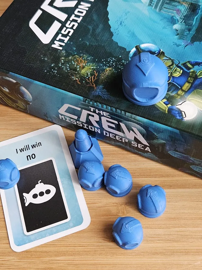 The Crew - board game tokens by Drahnol MakerWorld: Download Free 3D Models