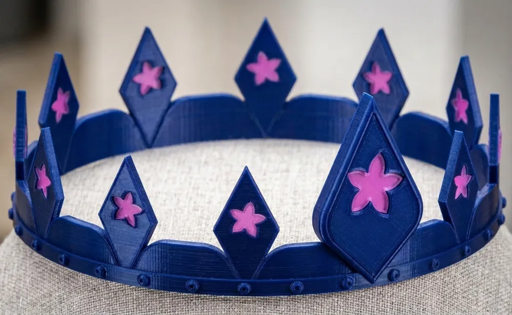 Princess Flower crown - Free 3D Print Model - MakerWorld