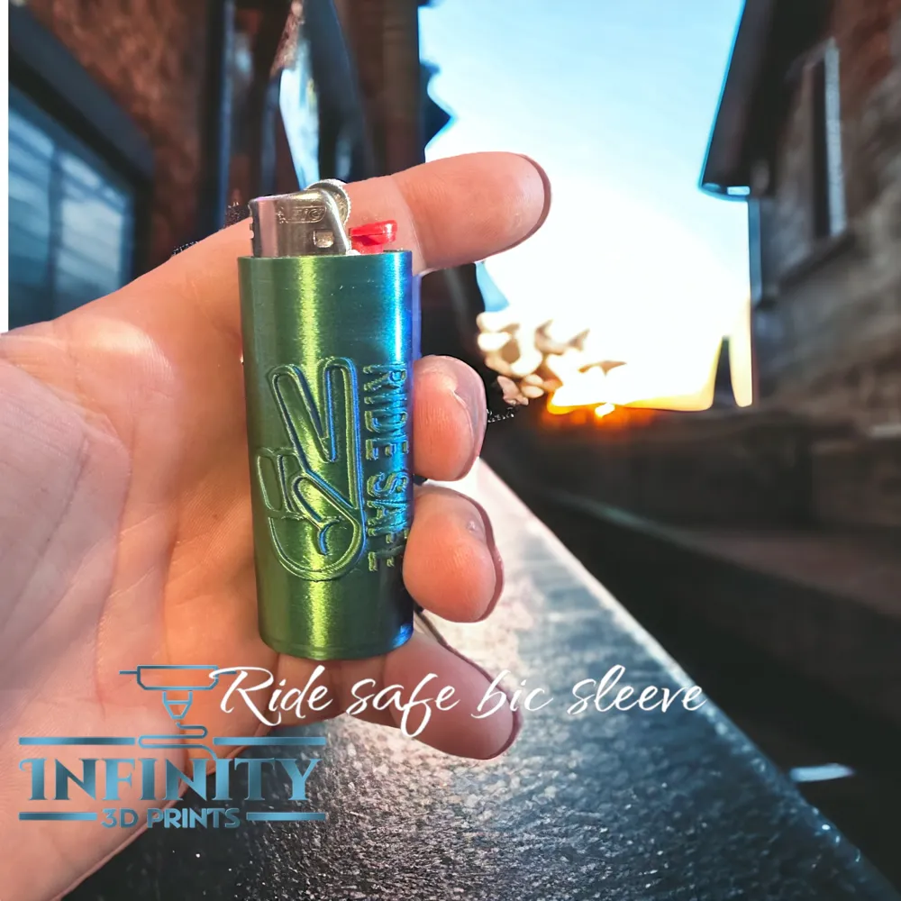 RIDE SAFE BIC SLEEVE/HOLDER by Infinity 3D Prints - MakerWorld