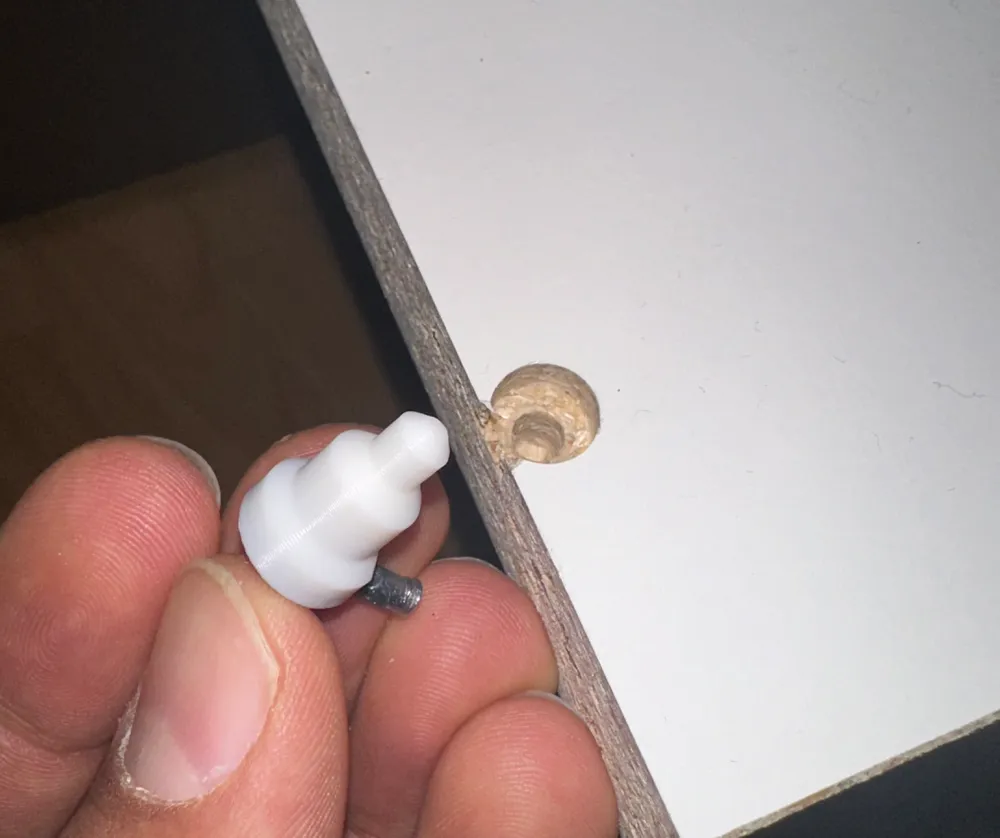 IKEA Billy Shelf Adapter-Pin for Filament Storage by Tueftlerbox ...