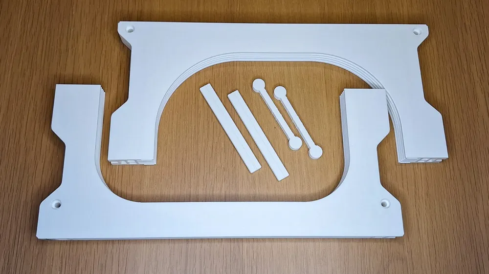 FNT Snapmaker U1 Simple buildplate holder - Free 3D Print Model ...