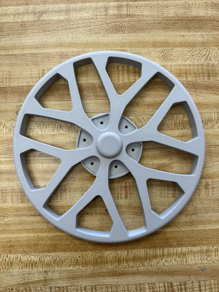 CHEVY SNOWFLAKE BIN WHEEL - Free 3D Print Model - MakerWorld