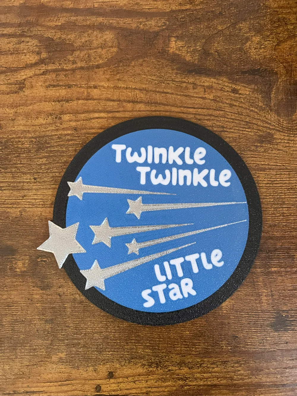 Twinkle Twinkle Little Star Coaster/wall art by StudBuffin - MakerWorld