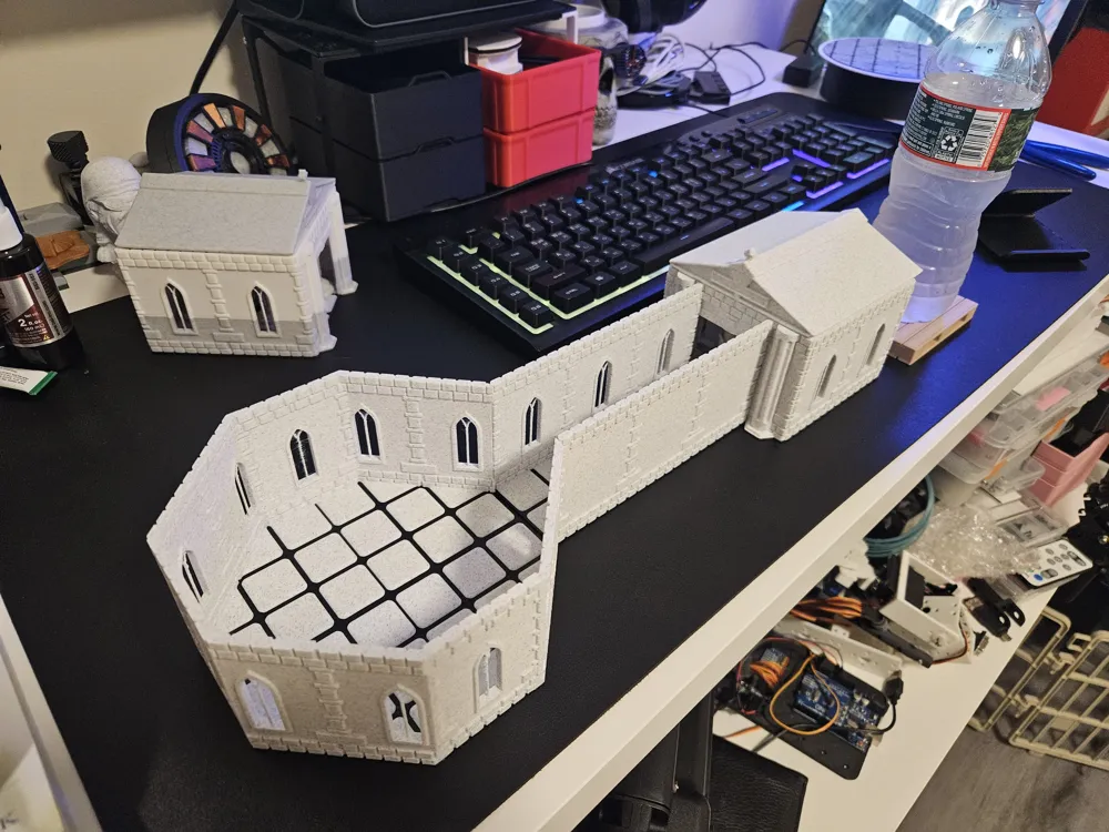 Castle Ravenloft D&D Terrain (WIP) by Michael.Mkii MakerWorld: Download ...