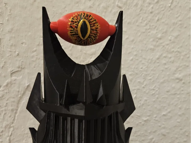 LOTR| Lord of the Rings Christmas Tree Topper Eye of Sauron - Free 3D ...