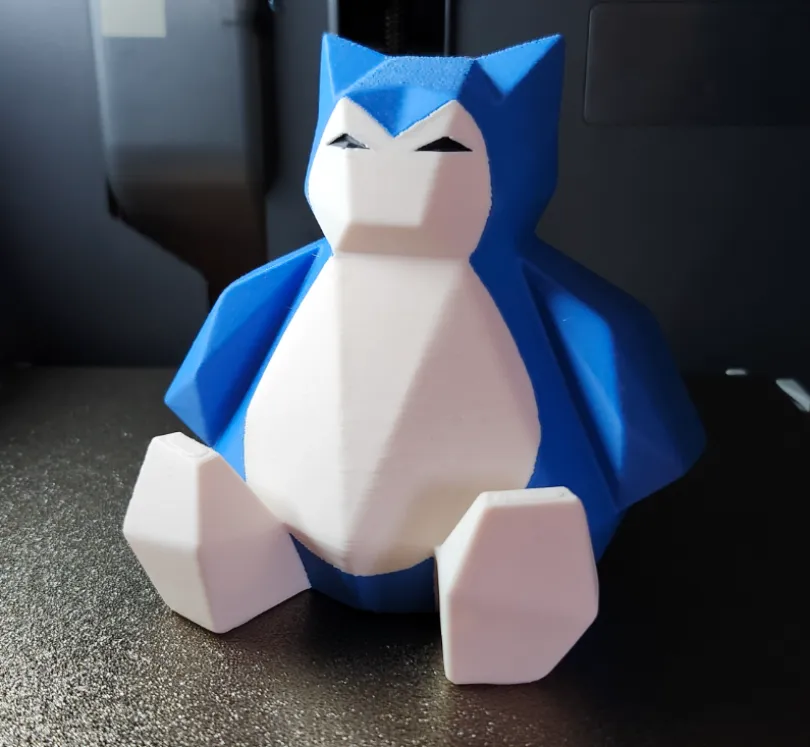 Low-Poly Snorlax Multi Colour Remixed by ITOSSEDURSALAD MakerWorld: Download Free 3D Models