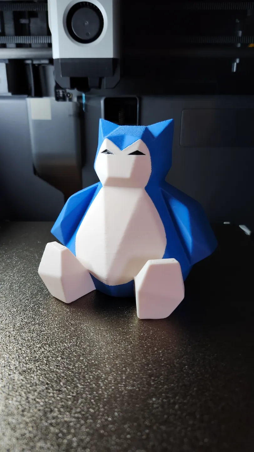 Low-Poly Snorlax Multi Colour Remixed by ITOSSEDURSALAD MakerWorld: Download Free 3D Models