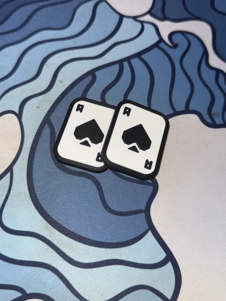 Ace Card Magnetic Fidget - Free 3D Print Model - MakerWorld