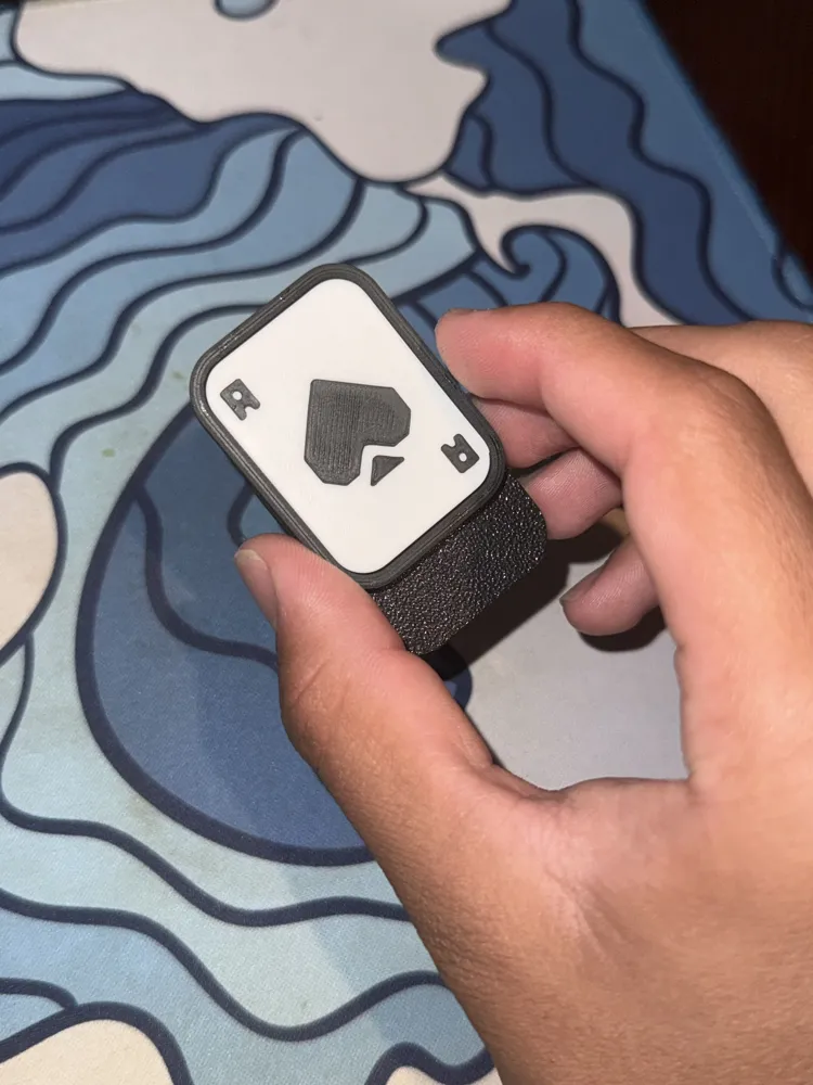Ace Card Magnetic Fidget - Free 3D Print Model - MakerWorld