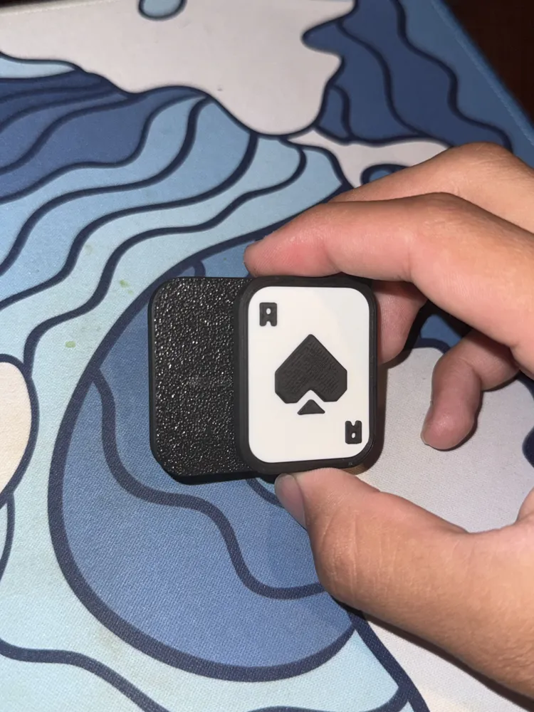 Ace Card Magnetic Fidget - Free 3D Print Model - MakerWorld