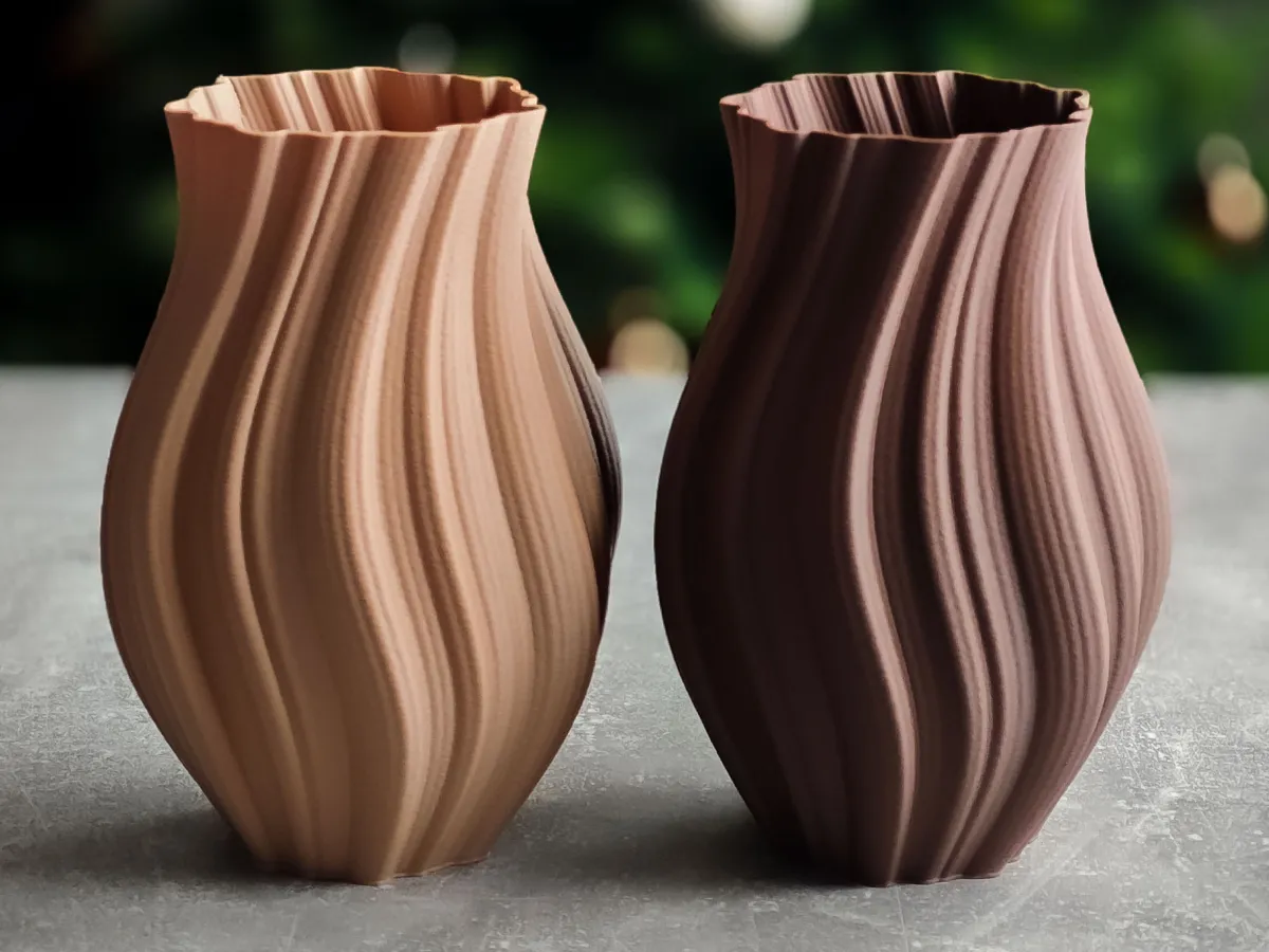Wave Vase – Clean Wave Design - Free 3D Print Model - MakerWorld