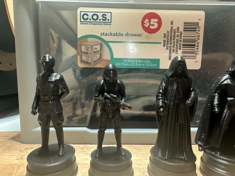 Star Wars: Dark Side Chess Set Darth Vader Emperor - Free 3D Print ...