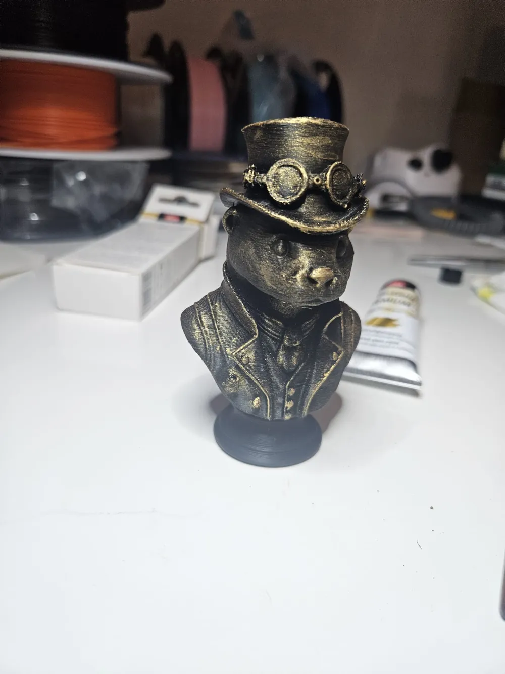 Steam Punk Otter by Konti MakerWorld: Download Free 3D Models