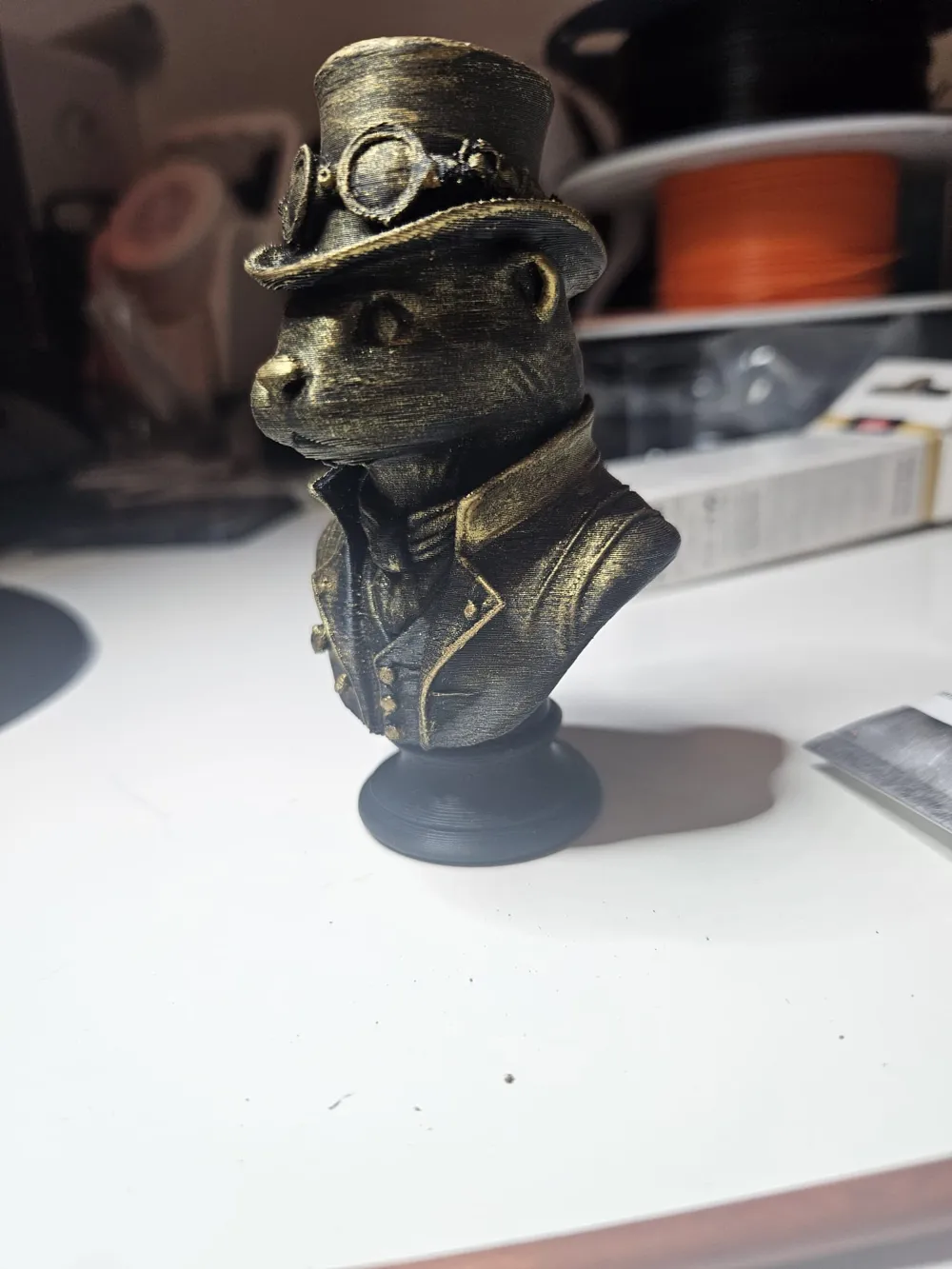 Steam Punk Otter by Konti MakerWorld: Download Free 3D Models