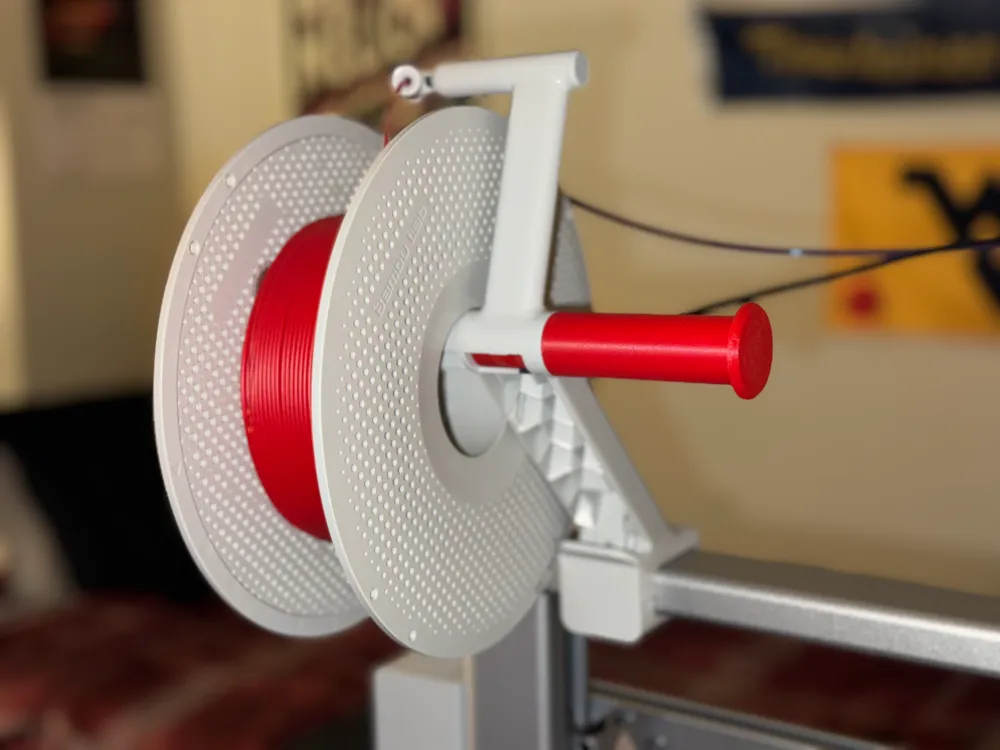 Bambu A1 No-Screw Spool Holder Extension - Free 3D Print Model - MakerWorld